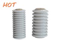 China ANSI 13.3kN 14.4kV Porcelain High Voltage Standoff Insulators - Galvanized Steel Fittings for sale