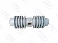 China IEC Standard 10 Sheds 15kV Porcelain Fuse Cutout with 470mm Creepage Distance and 10kN Strength for sale