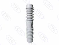 China Glazed 18 Sheds Porcelain Fuse Cutout for 36kV Distribution Line - 660mm Creepage Distance, 6.8/10kN Strength for sale