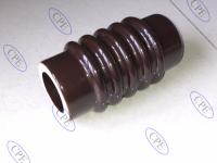 China IEC 120-2 Tie Top 10kV High Voltage Ceramic Insulator 185mm Height 140mm Shed Diameter for Distribution Lines for sale