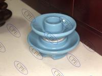 China Blue 3.8KG Non-Porous Porcelain Pin Insulator for Distribution Lines - ANSI 56-1 Class with 330mm Creepage Distance for sale