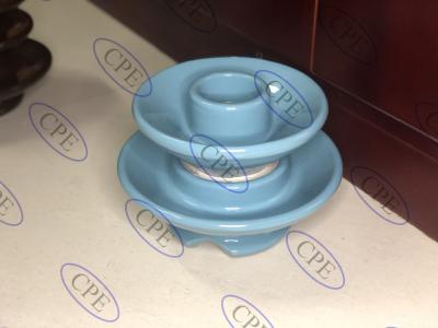 China Blue 3.8KG Non-Porous Porcelain Pin Insulator for Distribution Lines - ANSI 56-1 Class with 330mm Creepage Distance for sale