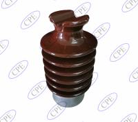 China F Neck ANSI 57-2 Porcelain Electrical Insulator 305mm Height for Power Line Support for sale