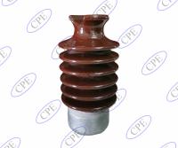 China F Neck ANSI 57-2 Porcelain Electrical Insulator 305mm Height for Power Line Support for sale