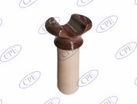 China 11KV Porcelain C-120 Electrical Line Insulator With No Glaze Body for sale