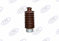 China ANSI 57-6 12.5kN Horizontal Brown Porcelain Post Insulators for sale