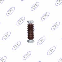 China 965mm Height 35KV Distribution Line Lightning Arrester Insulator with 4 kN.m Breakage Load and 240mm Diameter for sale