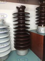 China ANSI 57-5L 57-5S Porcelain LP Voltage Power Pole Insulators for sale