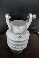 China C-120 Porcelain 57-11 Line Post Insulator 485mm Height 600mm Creepage Distance Low Loss High Strength for sale