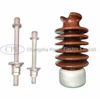 China IEC Standard Porcelain Line Post Insulators ANSI 57-2Short 57-Long for sale