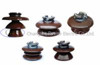 China ANSI Standard Pin Type Porcelain Insulators P-20-Y P-33-Y for Power Distribution with 1-2 Year Warranty for sale