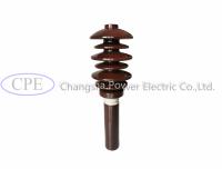 China EN50180 P3 High Voltage Oil Type Transformer Porcelain Bushing with Brown Glaze Insulation for Electrical Transmission for sale