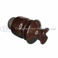China ODM Brown Glazed Porcelain Pin Post Insulator with Hardware for High Pollution Areas - 650mm Size Options for sale