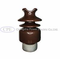 China ODM Brown Glazed Porcelain Pin Post Insulator with Hardware for High Pollution Areas - 650mm Size Options for sale