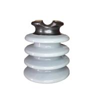 China Distribution Line Iron Porcelain Post Insulator Hot Deep Galvanized ANSI INK20 305mm for sale