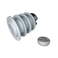 China Distribution Line Iron Porcelain Post Insulator Hot Deep Galvanized ANSI INK20 305mm for sale