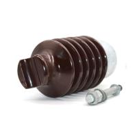 China ANSI57 Series Porcelain Line Post Insulator Horizontal - 1016mm Creepage Distance, 12.5kN Strength for sale