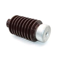 China ANSI57 Series Line Post Porcelain Insulator with 559mm Creepage Distance and 12.5kN Cantilever Strength - F Neck Design for sale