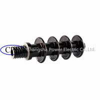 China DIN 42533 20NF1000 High Power Transformer Porcelain Bushing 2800mm Maximum Length High Voltage Insulator for sale