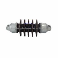China High Voltage Line Long Rod Porcelain Suspension Insulator Brown - 69kV to 765kV Transmission Grade with Stainless Steel Hardware for sale