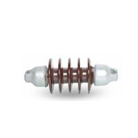 China Long Rod Porcelain Brown Suspension Insulators for High-Voltage Transmission Lines - C120 Material, IEC/ANSI Standards for sale