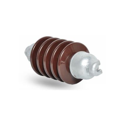 China Long Rod Porcelain Brown Suspension Insulators for High-Voltage Transmission Lines - C120 Material, IEC/ANSI Standards for sale