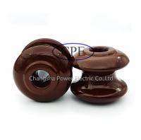 China Porcelain ODM Shackle Type Insulator with ANSI Class Electrical Spool - Custom Creepage Distance for Transmission Lines for sale