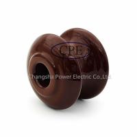 China Porcelain ODM Shackle Type Insulator with ANSI Class Electrical Spool - Custom Creepage Distance for Transmission Lines for sale