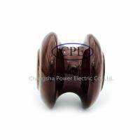 China Porcelain ODM Shackle Type Insulator with ANSI Class Electrical Spool - Custom Creepage Distance for Transmission Lines for sale