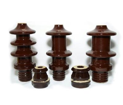 China Brown Current Transformer Porcelain Insulator Bushing 1.1kV to 52kV for Oil-Immersed Transformers with IEC Standards for sale