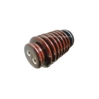 China Semi Conductive Porcelain Standoff Insulator 210mm Height 140mm Diameter IEC 60168 with 3kN Strength for sale