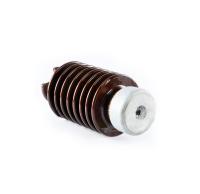 China Porcelain ANSI 57-5L Power Pole Insulator - 1143mm Creepage, 12.5KN Strength for Transmission Lines for sale
