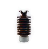 China Porcelain ANSI 57-5L Power Pole Insulator - 1143mm Creepage, 12.5KN Strength for Transmission Lines for sale