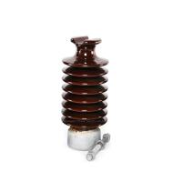 China Porcelain Brown Station Post Insulator ANSI 57-5 Standard for sale