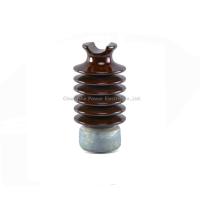 China Porcelain Brown Station Post Insulator ANSI 57-5 Standard for sale