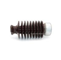 China Semi Conductive HV Porcelain Line Post Insulator ANSI 57 Series for sale