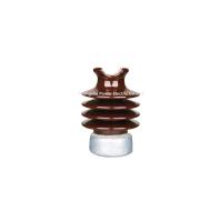 China Semi Conductive HV Porcelain Line Post Insulator ANSI 57 Series for sale