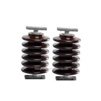 China P-80 High Voltage ANSI Line Post Porcelain Insulators Outdoor for sale