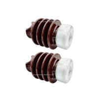China Porcelain Ceramic Station Line Post Insulator ANSI 57 Series 33kv for sale