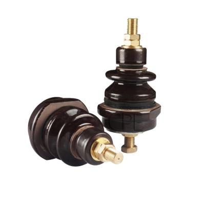 China Brown Transformer Porcelain Bushing Ceramic Insulator M20 for 1-72 kV, 100-10,000 A Applications for sale