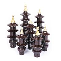 China DIN Standard Oil Distribution Transformer Porcelain Bushing - 2-14 Flute Options for Low/High Voltage Applications for sale