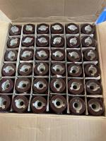 China 1kV 200A Porcelain OEM Draw Lead Transformer Bushing Brown Glazed for sale