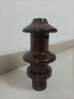 China Brown Glazed Transformer Porcelain Bushing DT-10NF250 295mm Height for Oil Transformer for sale