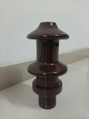 China Brown Glazed Transformer Porcelain Bushing DT-10NF250 295mm Height for Oil Transformer for sale
