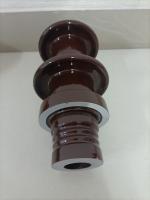 China Brown Glazed Transformer Porcelain Bushing DT-10NF250 295mm Height for Oil Transformer for sale