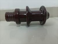 China Brown Glazed Transformer Porcelain Bushing DT-10NF250 295mm Height for Oil Transformer for sale