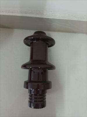 China Oil Transformer Porcelain Bushing Brown Glazed 10NF250 295mm Height DIN 42531 for sale
