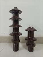 China Oil Transformer Porcelain Bushing Brown Glazed 10NF250 295mm Height DIN 42531 for sale