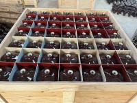 China Oil Transformer Porcelain Bushing Brown Glazed 10NF250 295mm Height DIN 42531 for sale