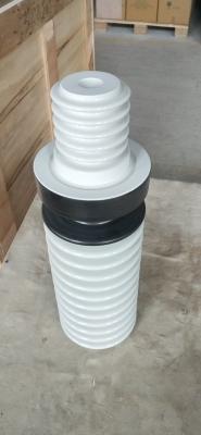 China IEC Standard 36kV 12Sheds Gas Insulated Bushing White Color OEM for sale